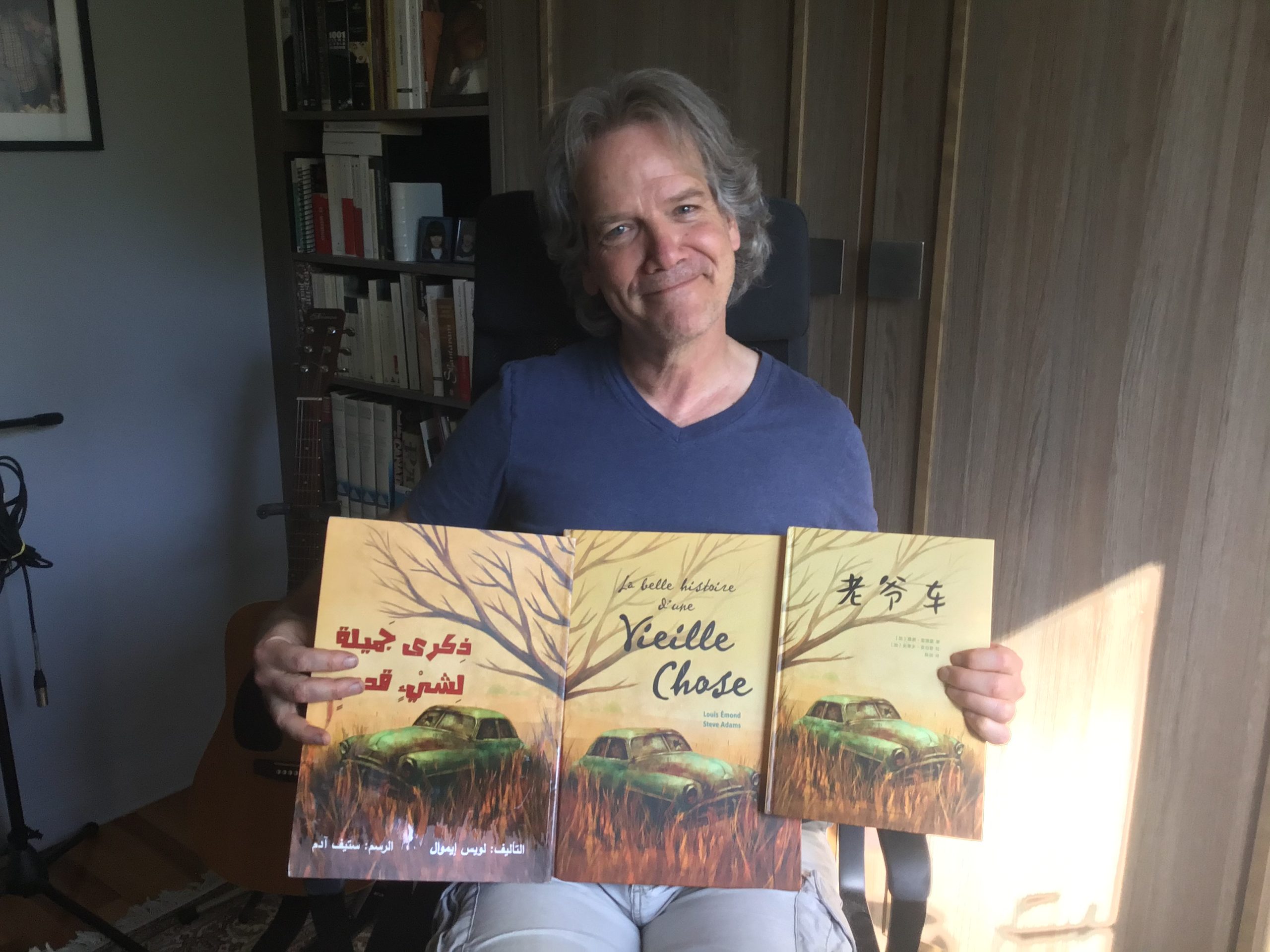 Louis Émond traduit en mandarin et en arabe - Les Versants