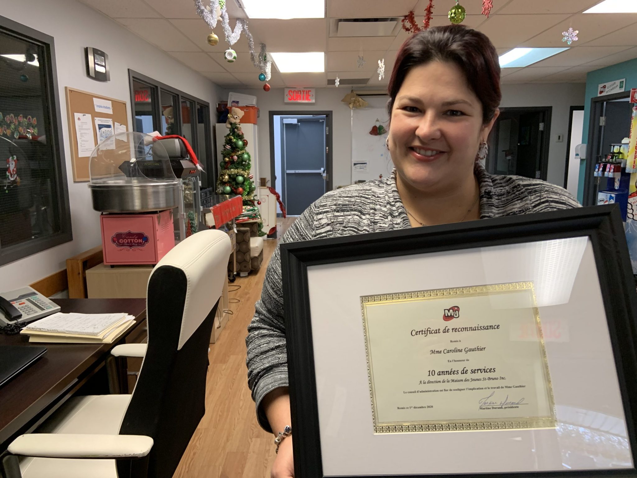 Les dix ans de Caroline Gauthier - Les Versants