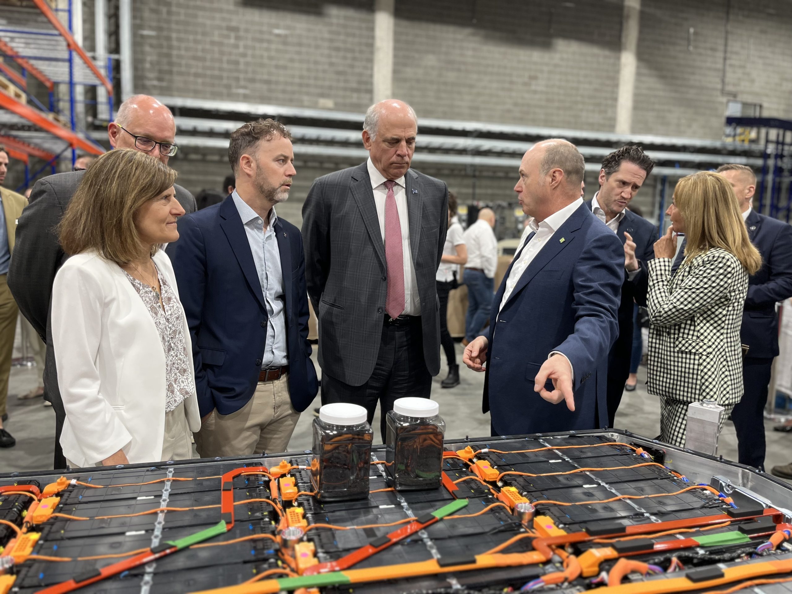 L'usine Lithion inaugurée à Saint-Bruno - Les Versants