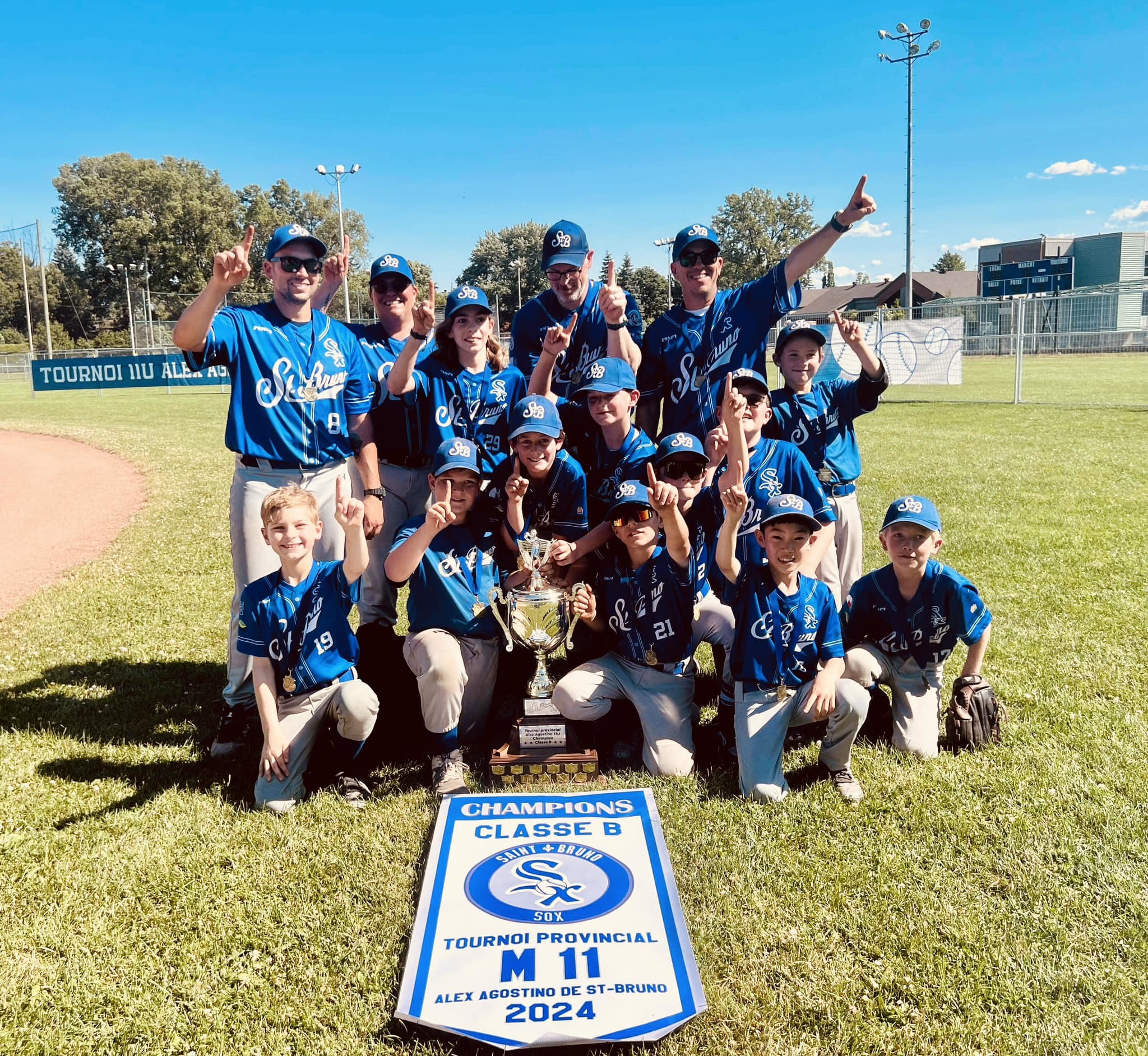Une victoire des Blue Sox de Saint-Bruno - Les Versants