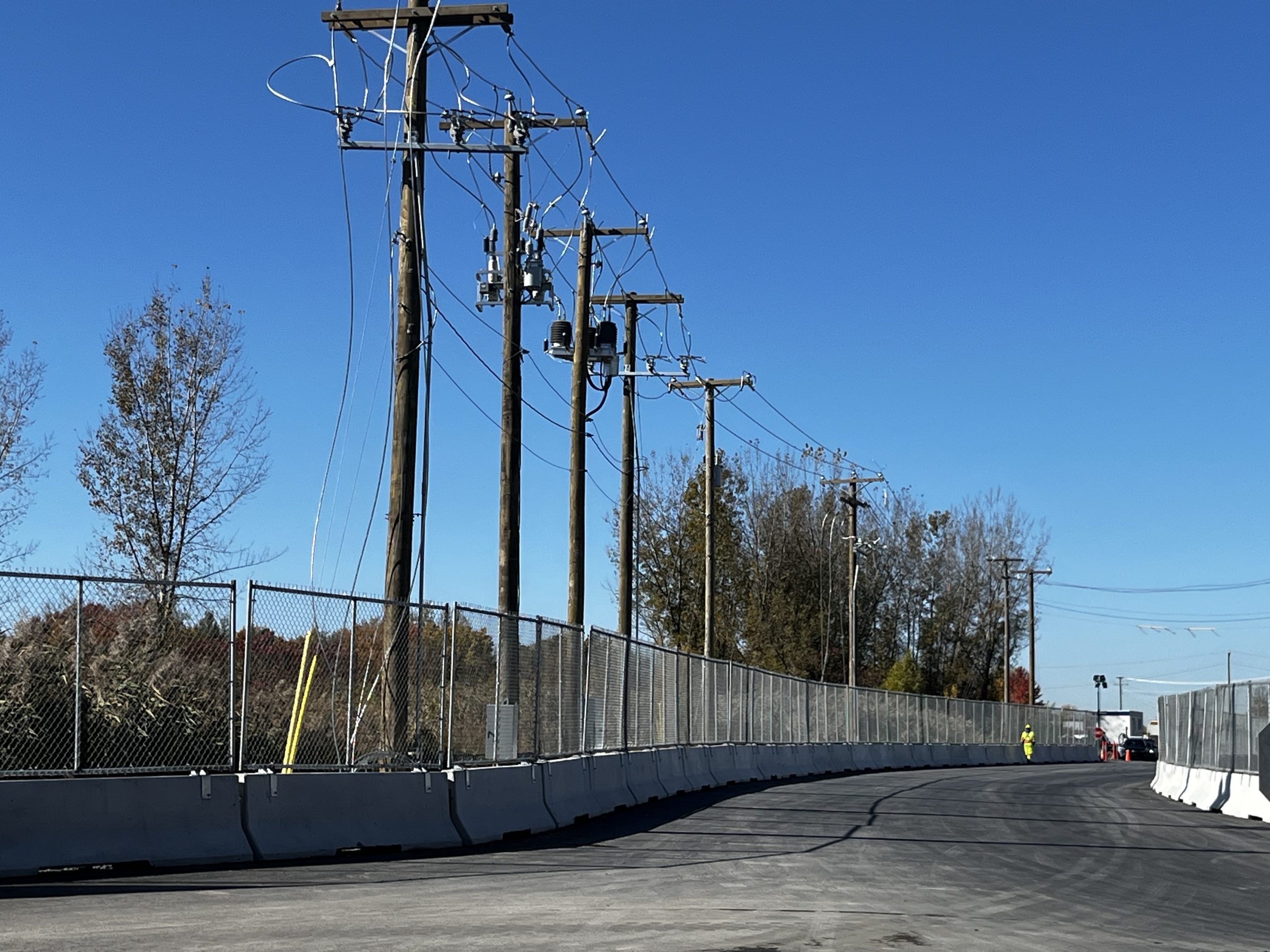 Northvolt : les travaux roulent sur la route 223 - Les Versants