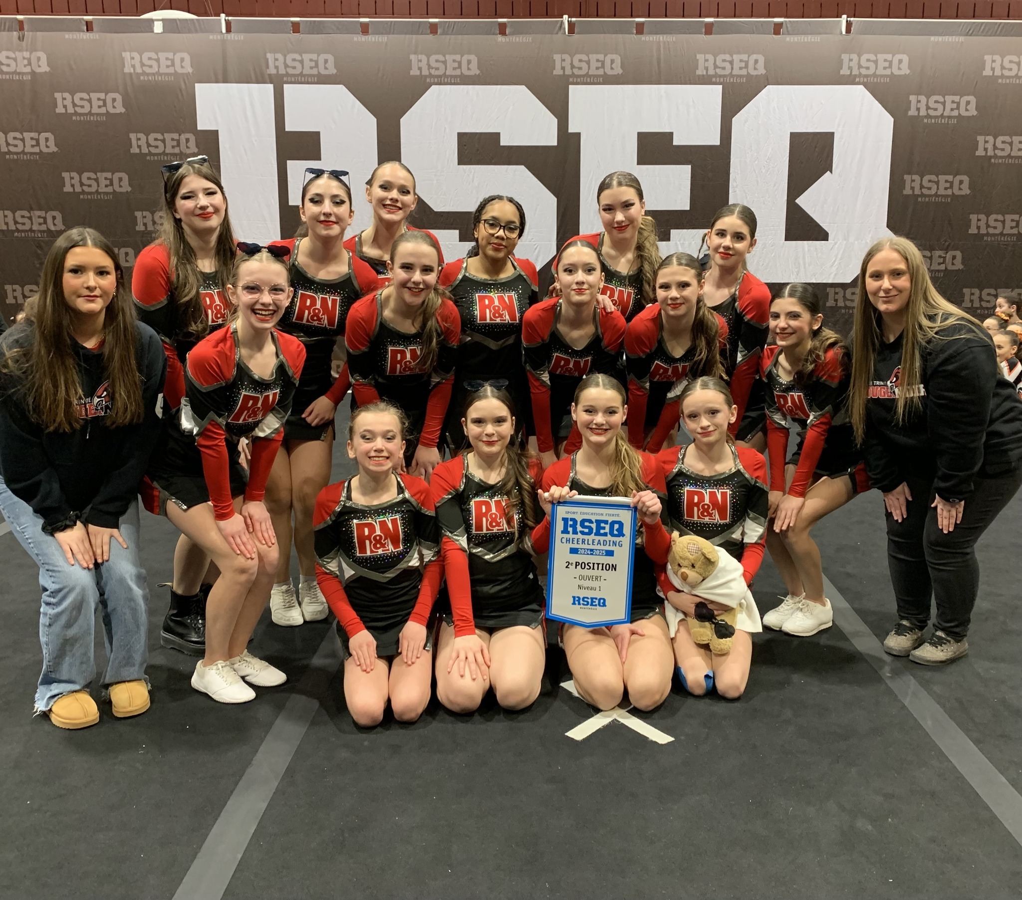 Saint-Bruno : une 2e place pour le cheerleading du Rouge et Noir de ...