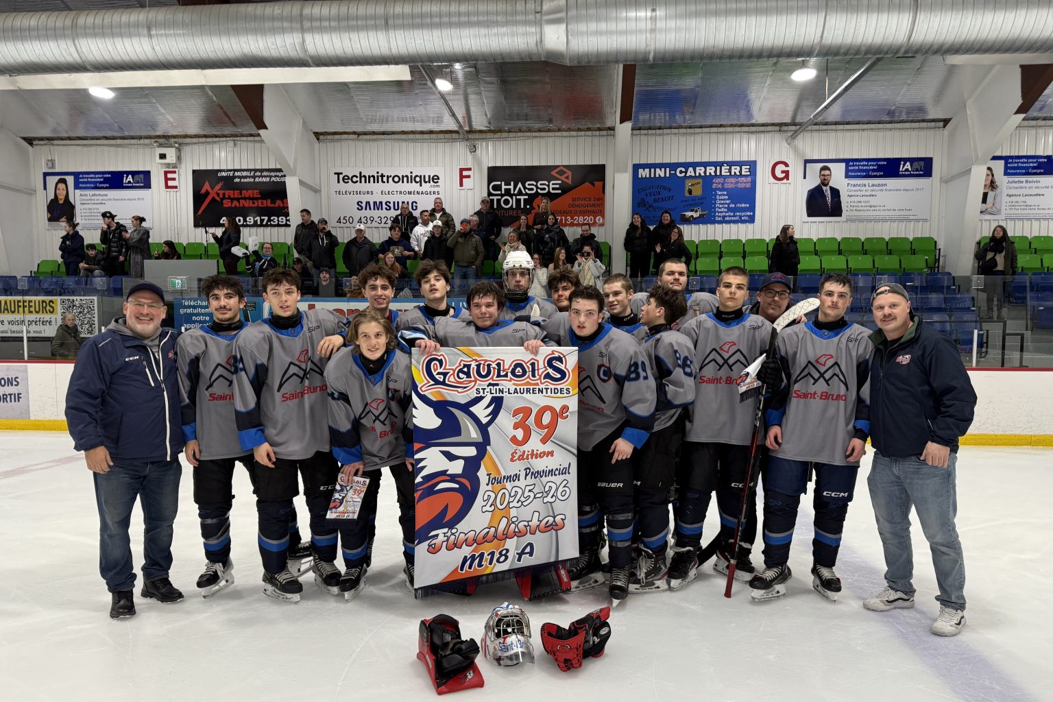 Saint-Bruno : cap vers l'Ouest canadien pour les Aigles M18 - Les Versants