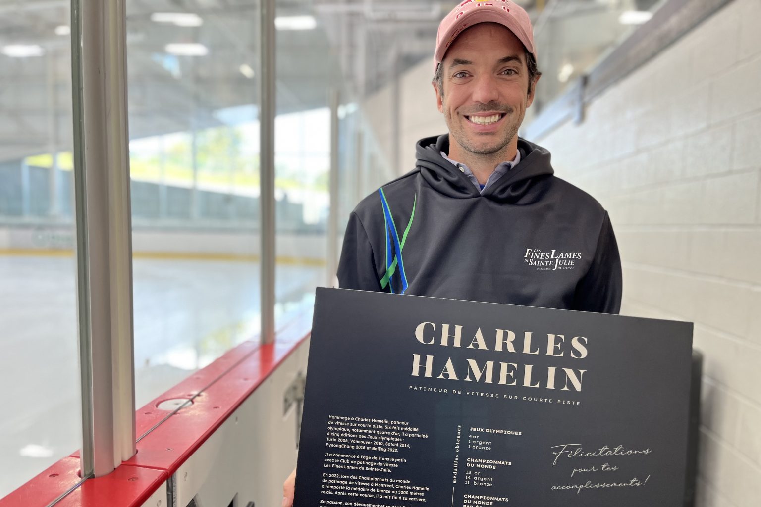 Sainte-Julie : Charles Hamelin n'est jamais bien loin du patin - Les ...